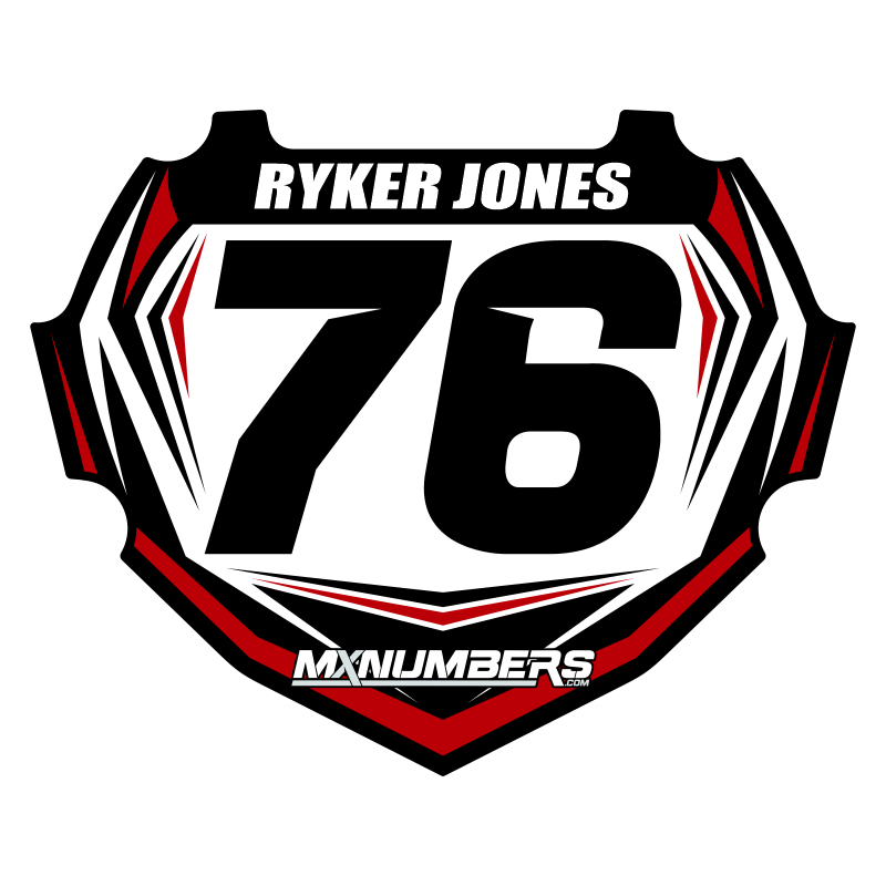 MxNumbers- Dirtbike, ATV & Kart Vinyl Race Number Graphics