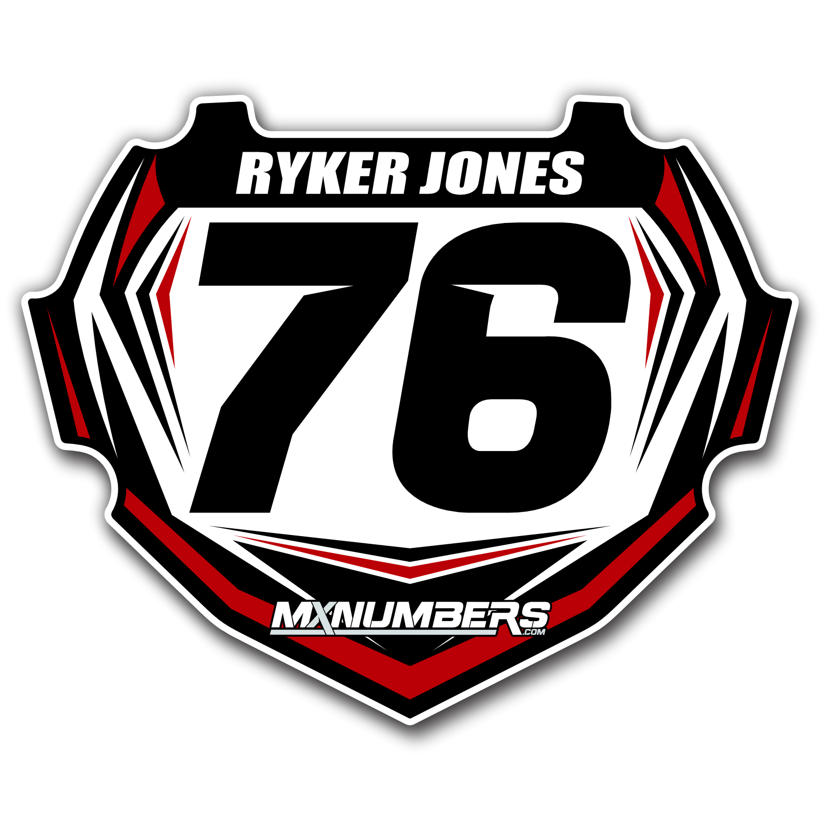 BOX TWO Custom Plate Graphics – MxNumbers